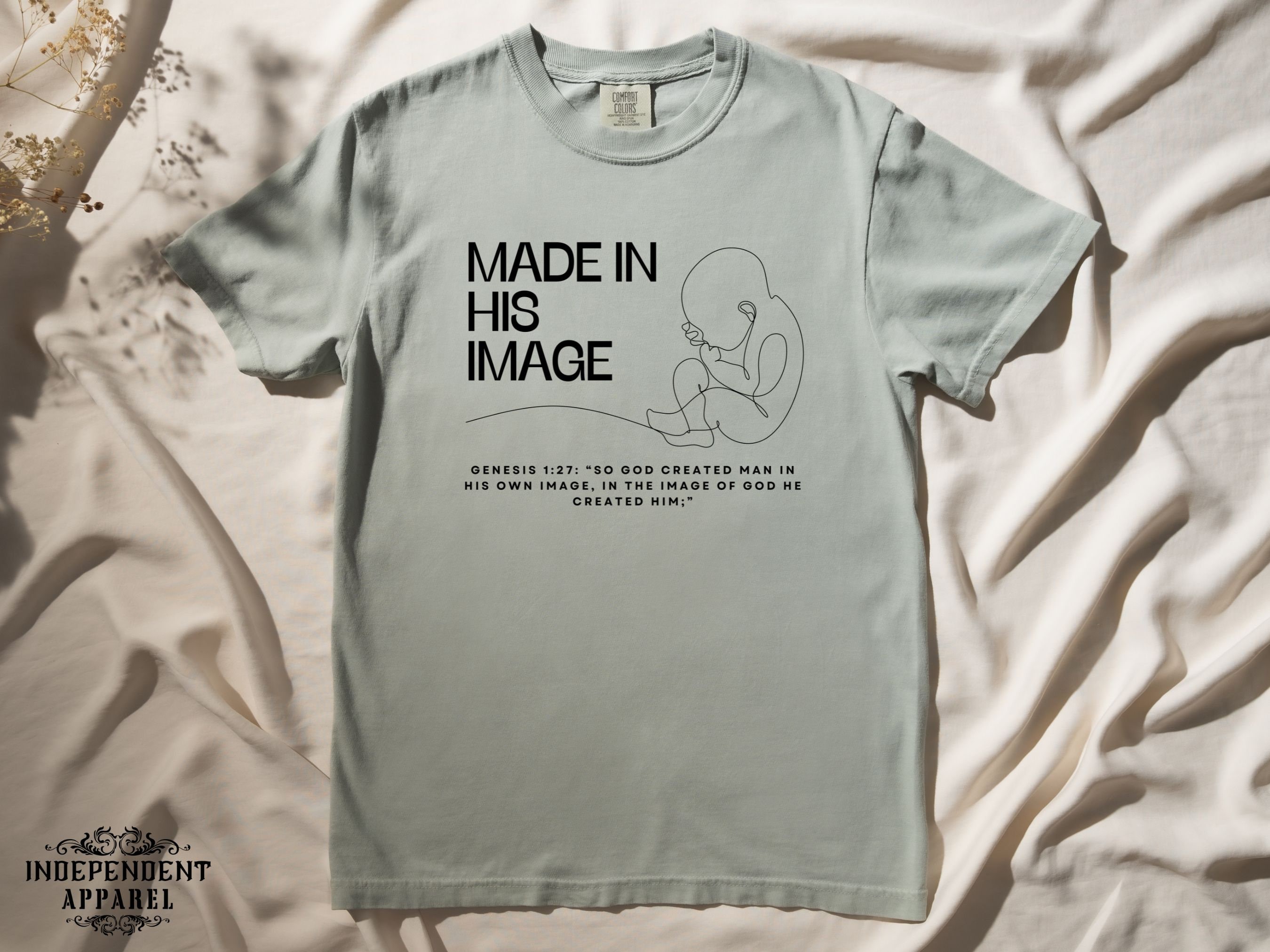 Pro Life Bible Verse Tshirt Pro-life Anti Abortion Shirt Choose Life ...