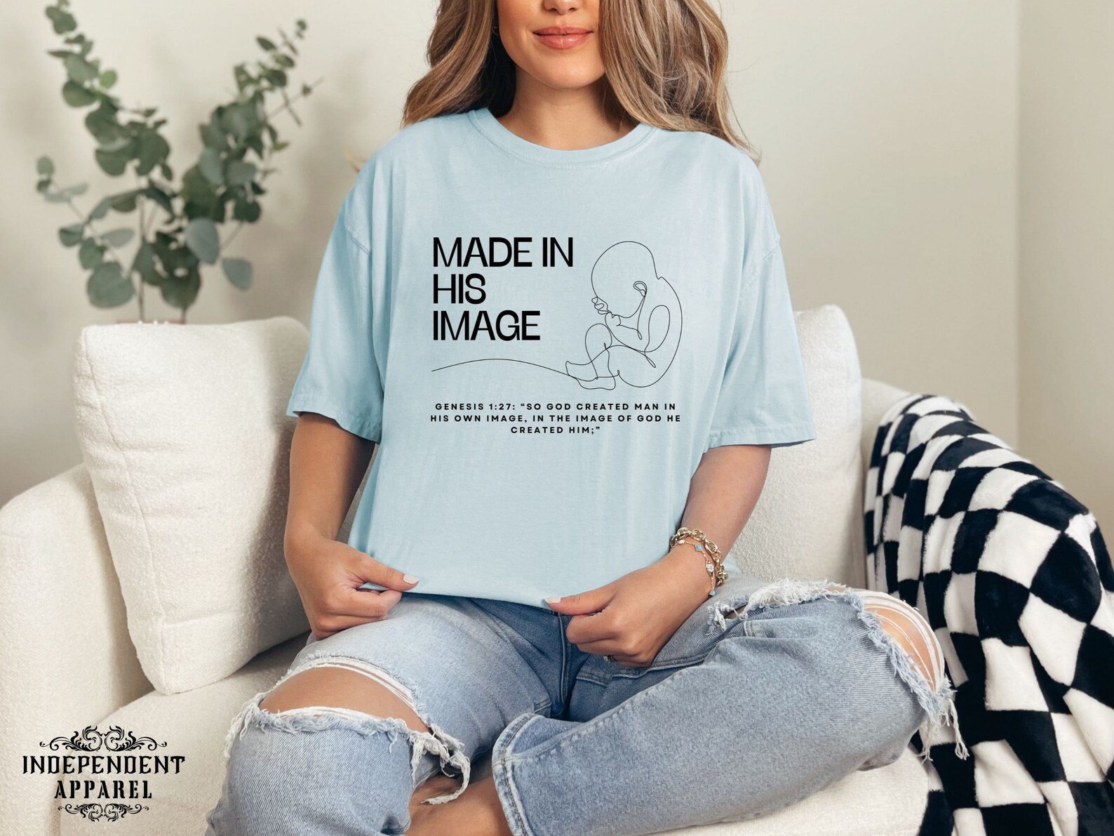 Pro Life Bible Verse Tshirt | Pro-life Anti Abortion Shirt | Choose ...