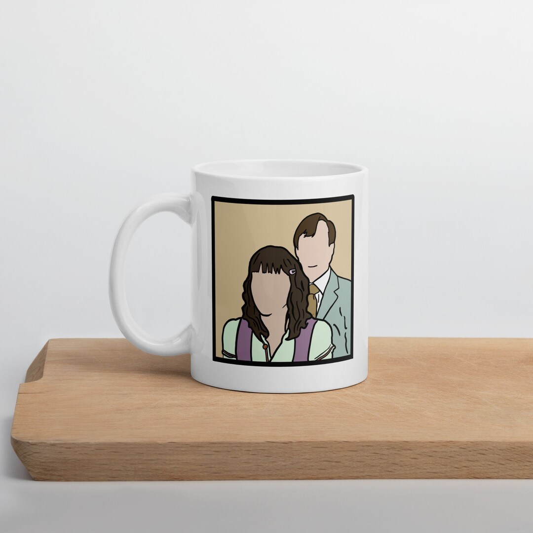 Peep Show TV Show Inspired Funny Mark Corrigan and Dobby White Glossy ...