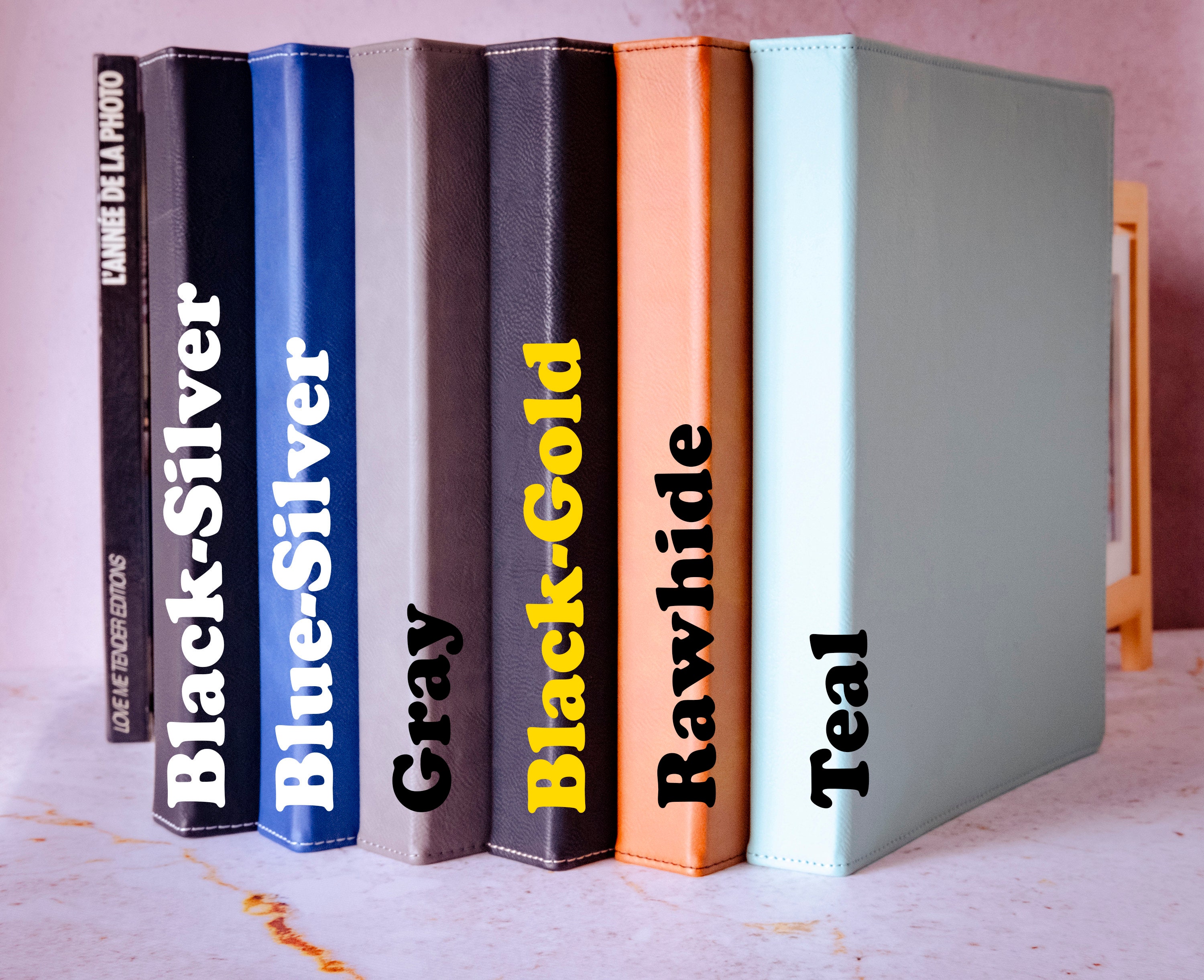 Custom Airbnb Welcome Binder, Personalized Leather Binder, 3-ring ...