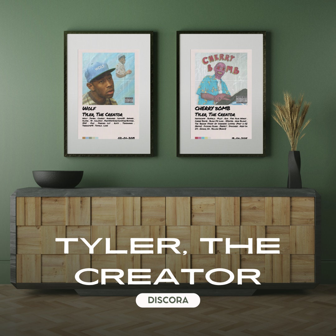 Vintage 7PCS Tyler, the Creator Discography Posters - Etsy