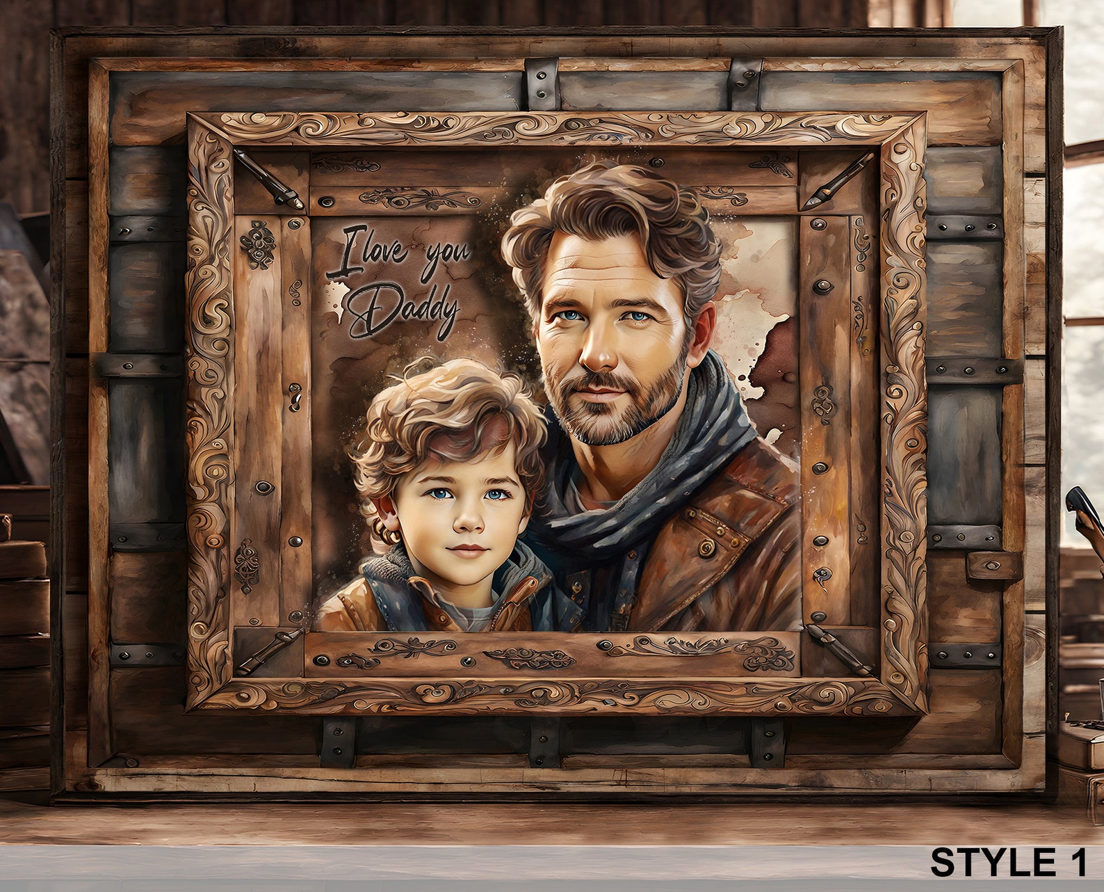 Personalized Fathers Day Gift From Son Dad Gifts From Daughter Mens ...