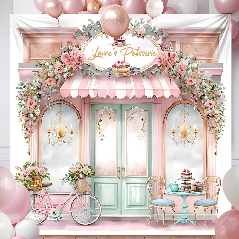 Bakery Backdrop - Etsy