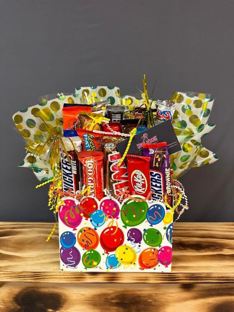 Congratulations, Congrats, Good Luck, Candy Bouquet, Candy Arrangement ...