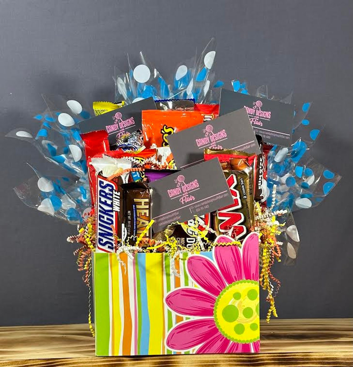 Congratulations, Congrats, Good Luck, Candy Bouquet, Candy Arrangement ...