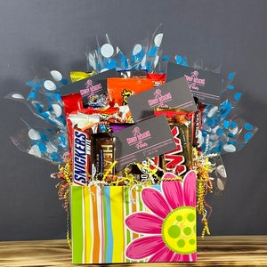Congratulations, Congrats, Good Luck, Candy Bouquet, Candy Arrangement ...