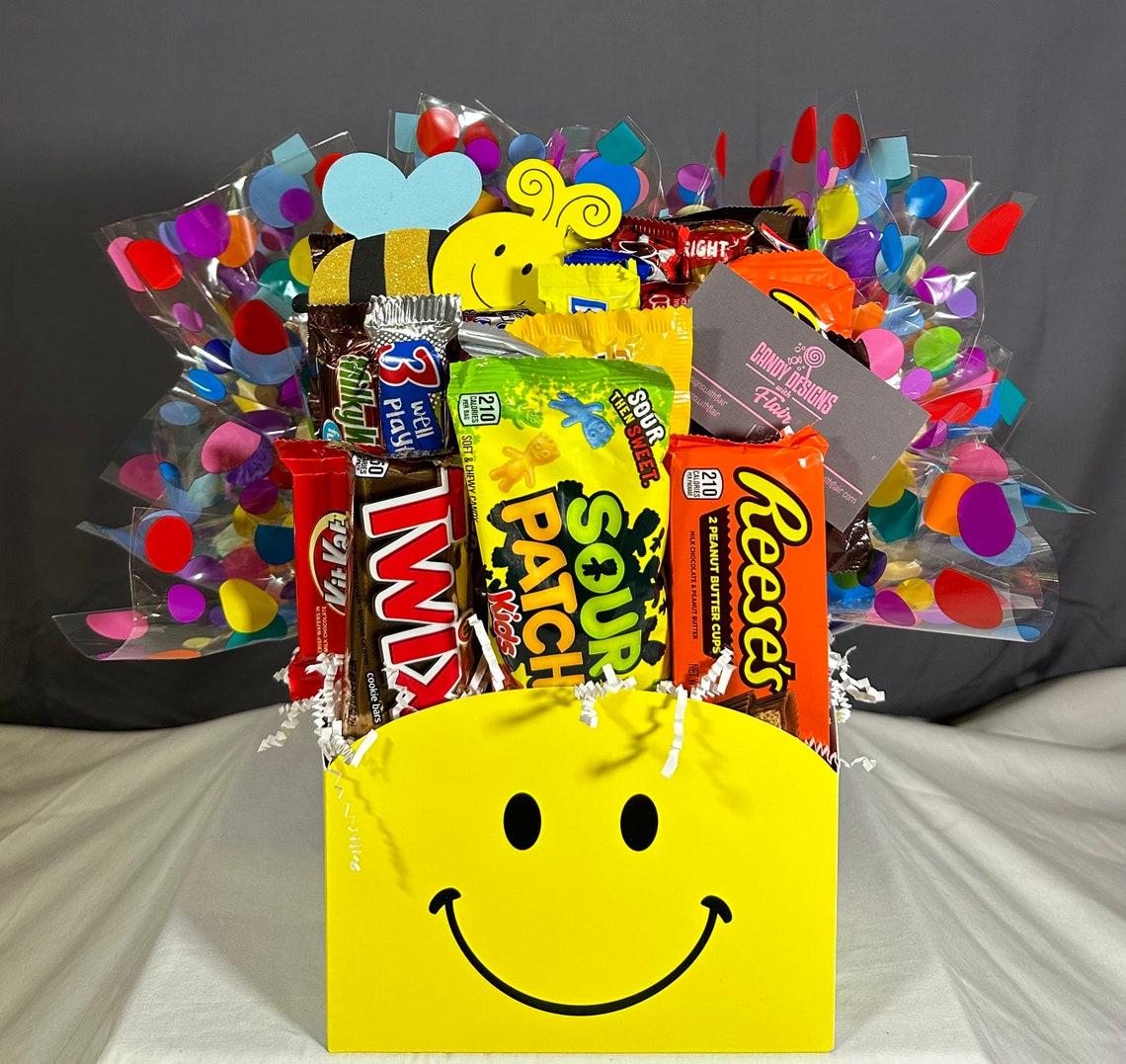 Congratulations, Congrats, Good Luck, Candy Bouquet, Candy Arrangement ...
