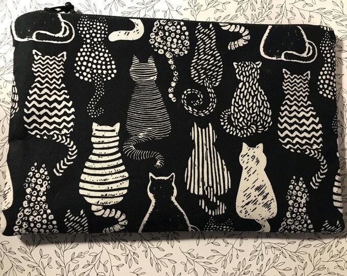 BACK IN STOCK! Black Cat Project Bag - Etsy