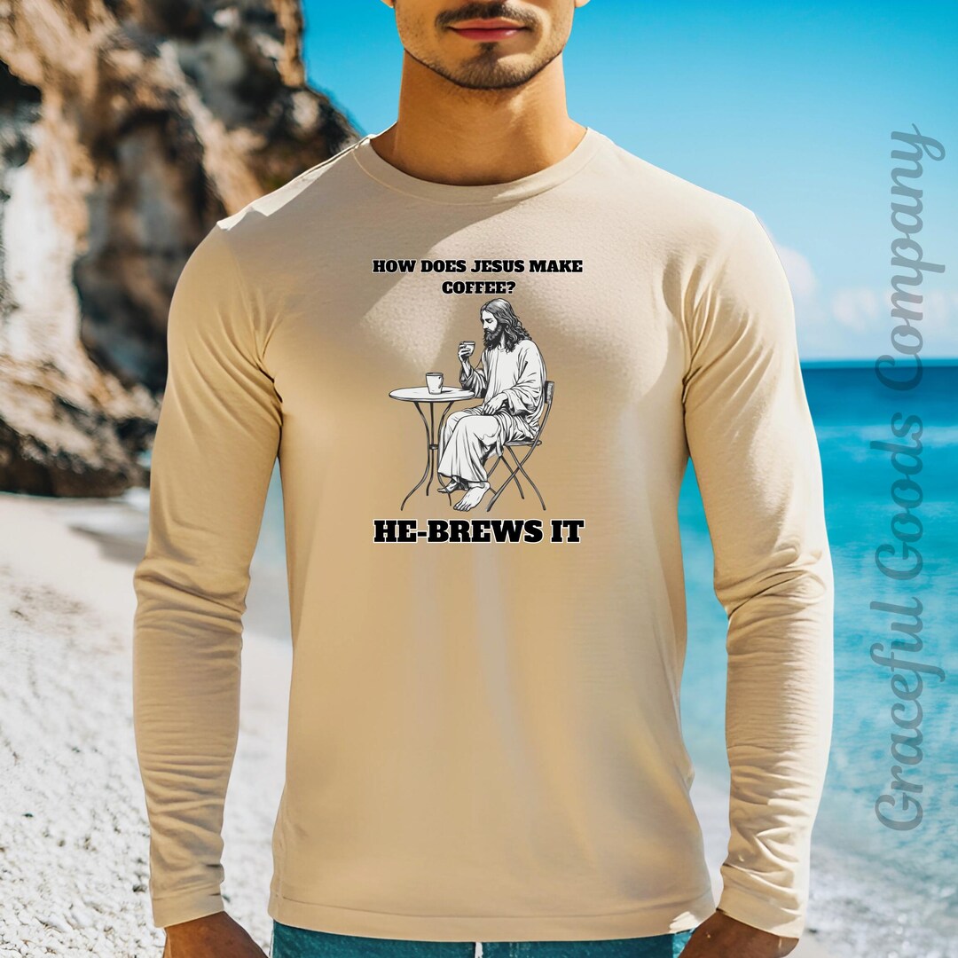 Christian Long Sleeve Bible Verse Shirt Tshirt Mens Faith Inspirational ...