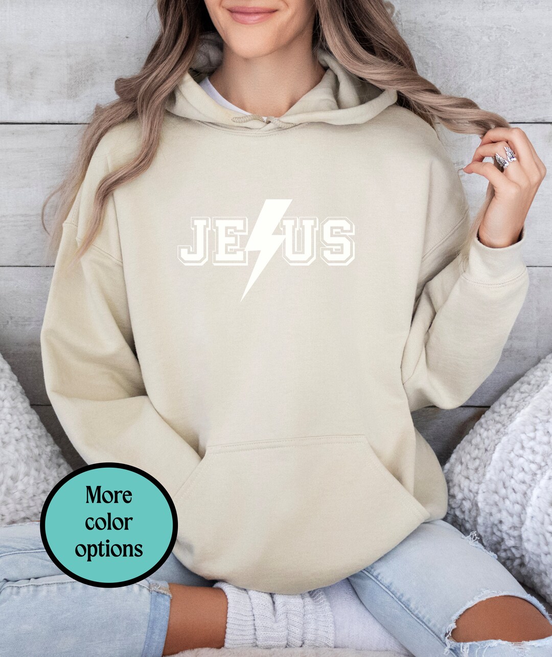 Boho Christian Hoodie Western Cowgirl Christian Sweatshirt Jesus ...