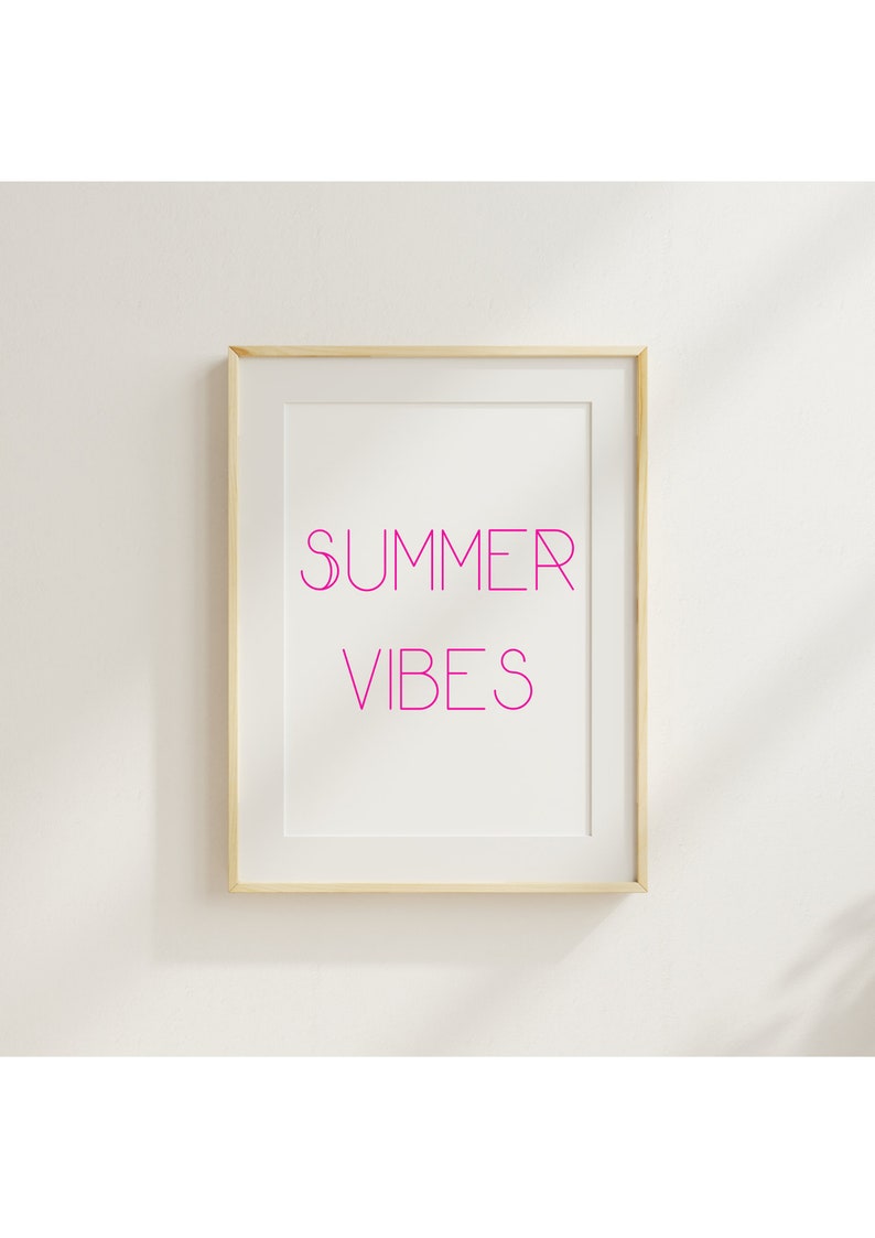 Summer Vibes- Digital Print - Etsy