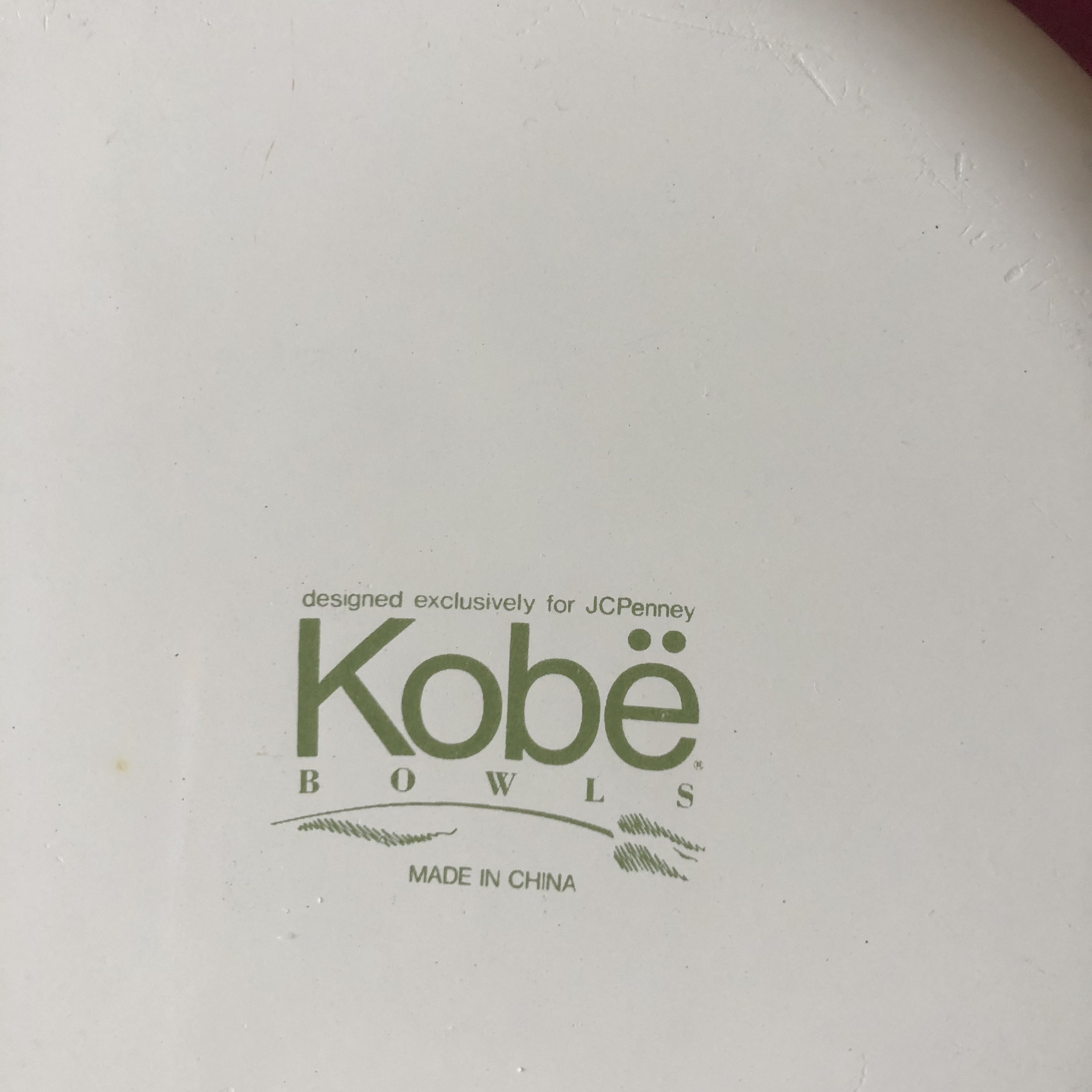 Vintage Kobe Set of 2 Ceramic Nesting Bowls, Made for JC Penny ...