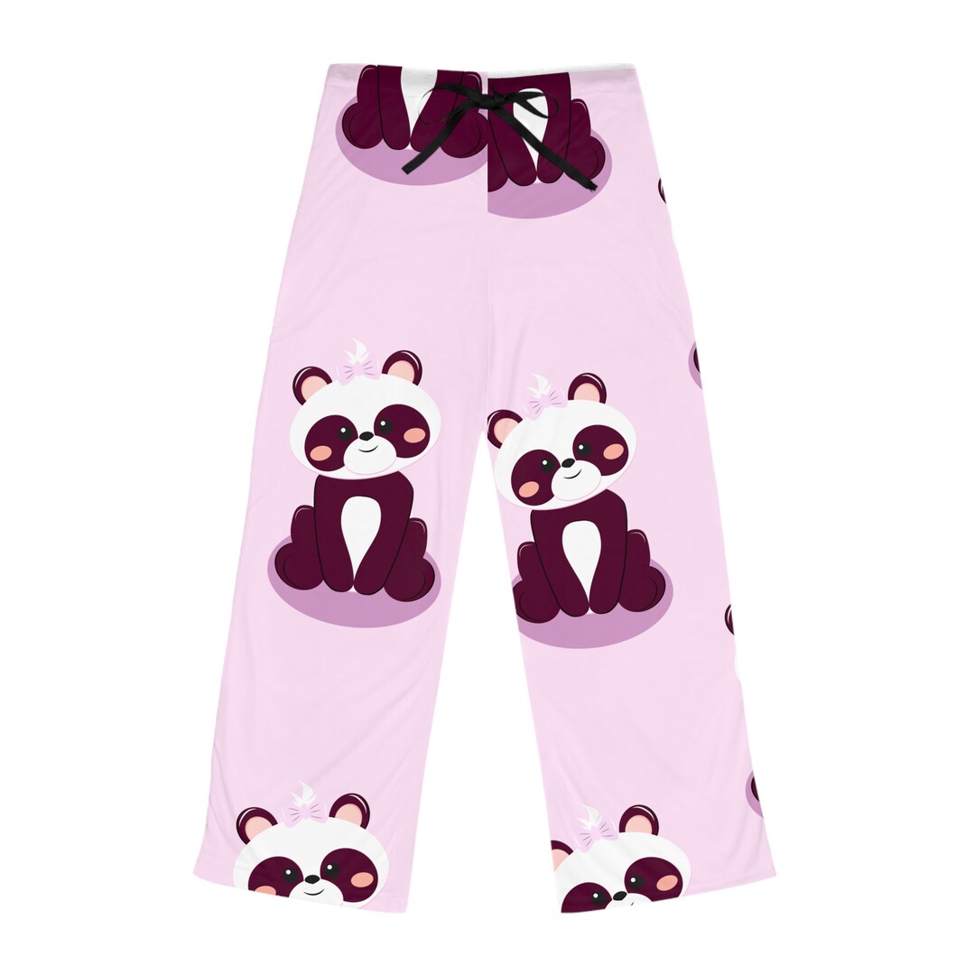 Women's Pajama Pants AOP OSO PANDA - Etsy