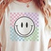 Cute Smile Shirt, Smiley Face Shirt, Happy Face Shirt, Shirt for Woman ...