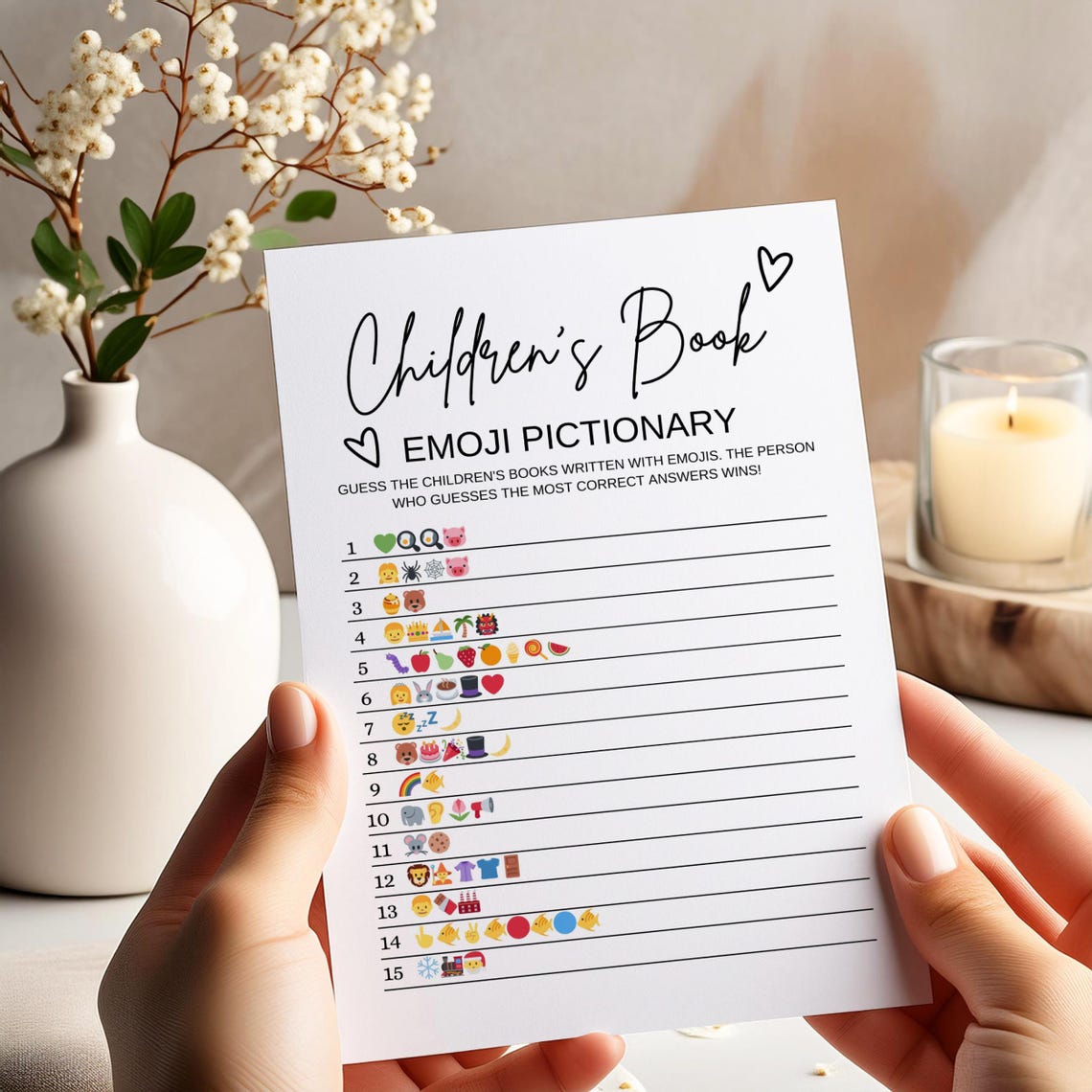 Children's Books Emoji Pictionary Game Alternative Titles for Children ...