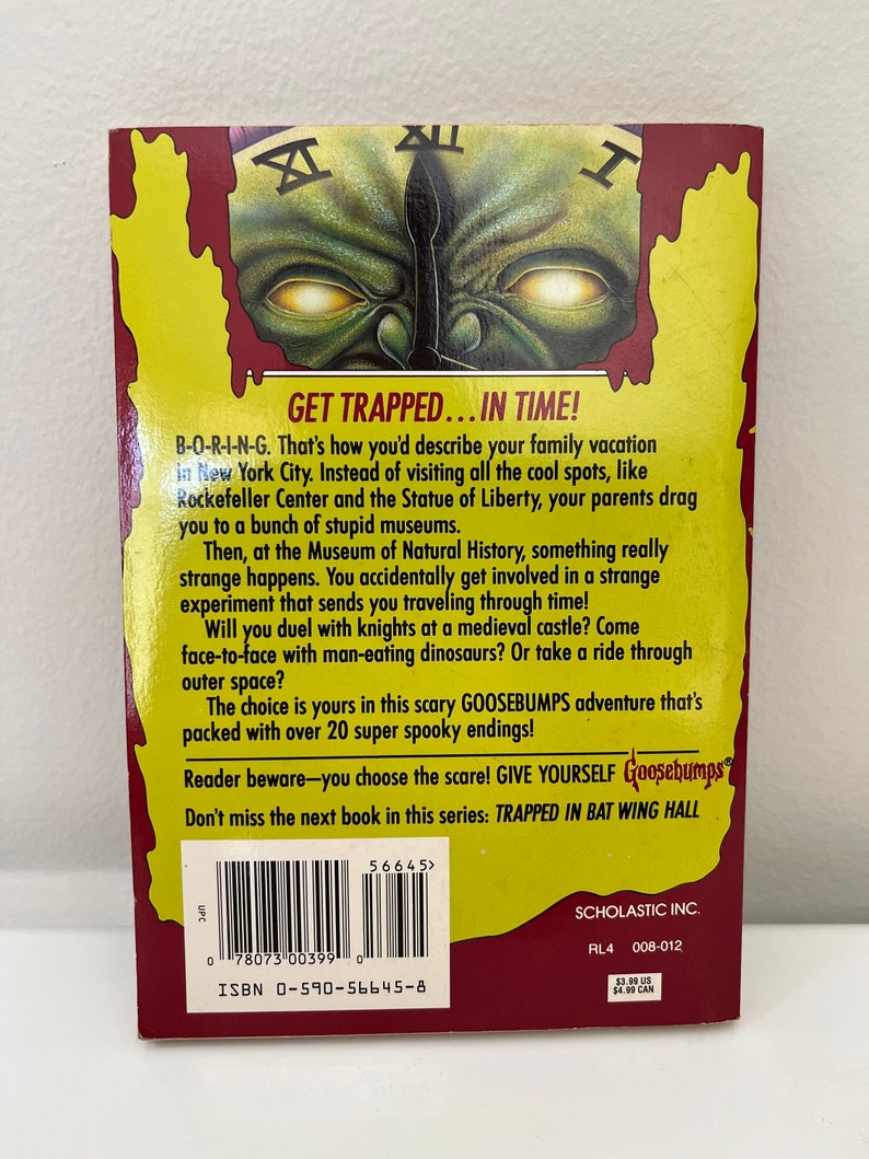 Original Goosebumps Give Yourself Goosebumps by R.L. Stine Choose the ...