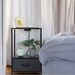 Rustic Industrial Nightstand With Charging Station - Etsy