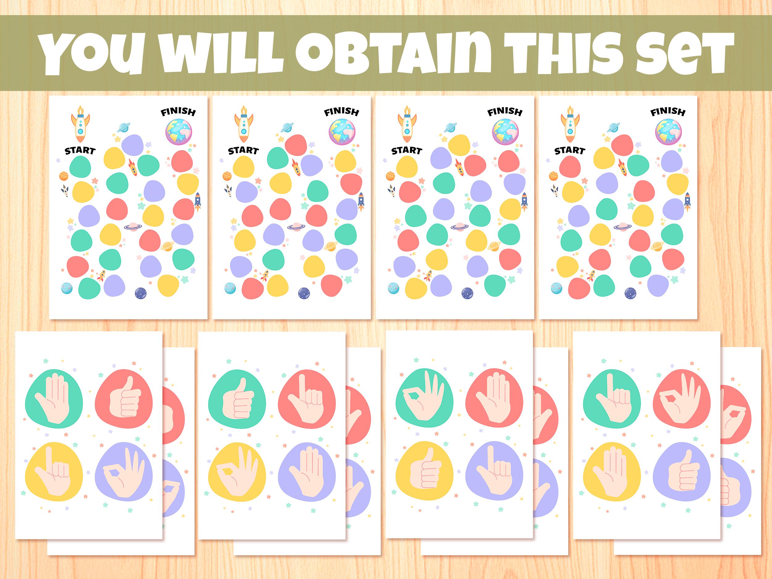 Hand-eye Coordination Activity PDF – Printable for Kids Exercise to ...