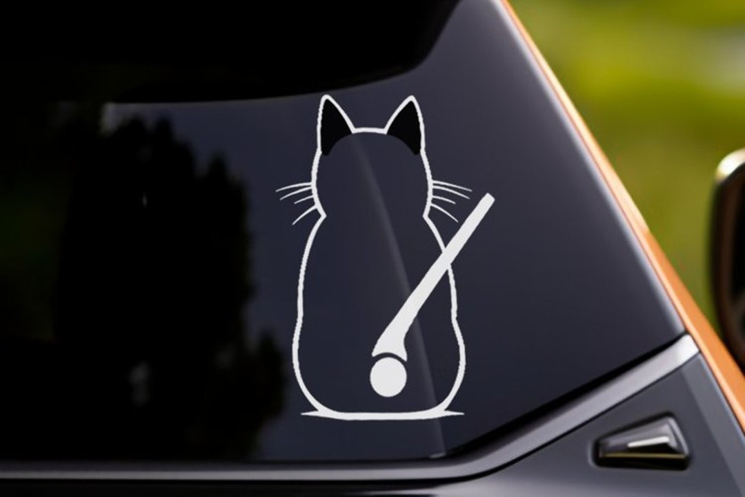 Cat Silhouette Window Decals: Car Rear Sticker - Etsy