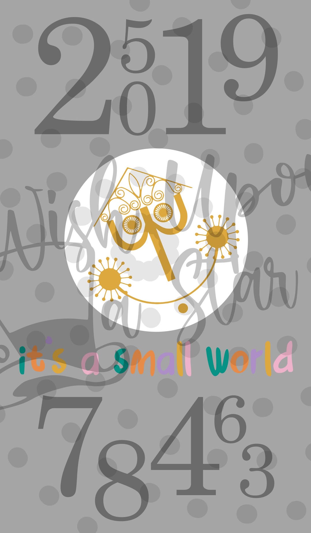 Small World Numbers | Clock Face | It's a Small World Afterall ...