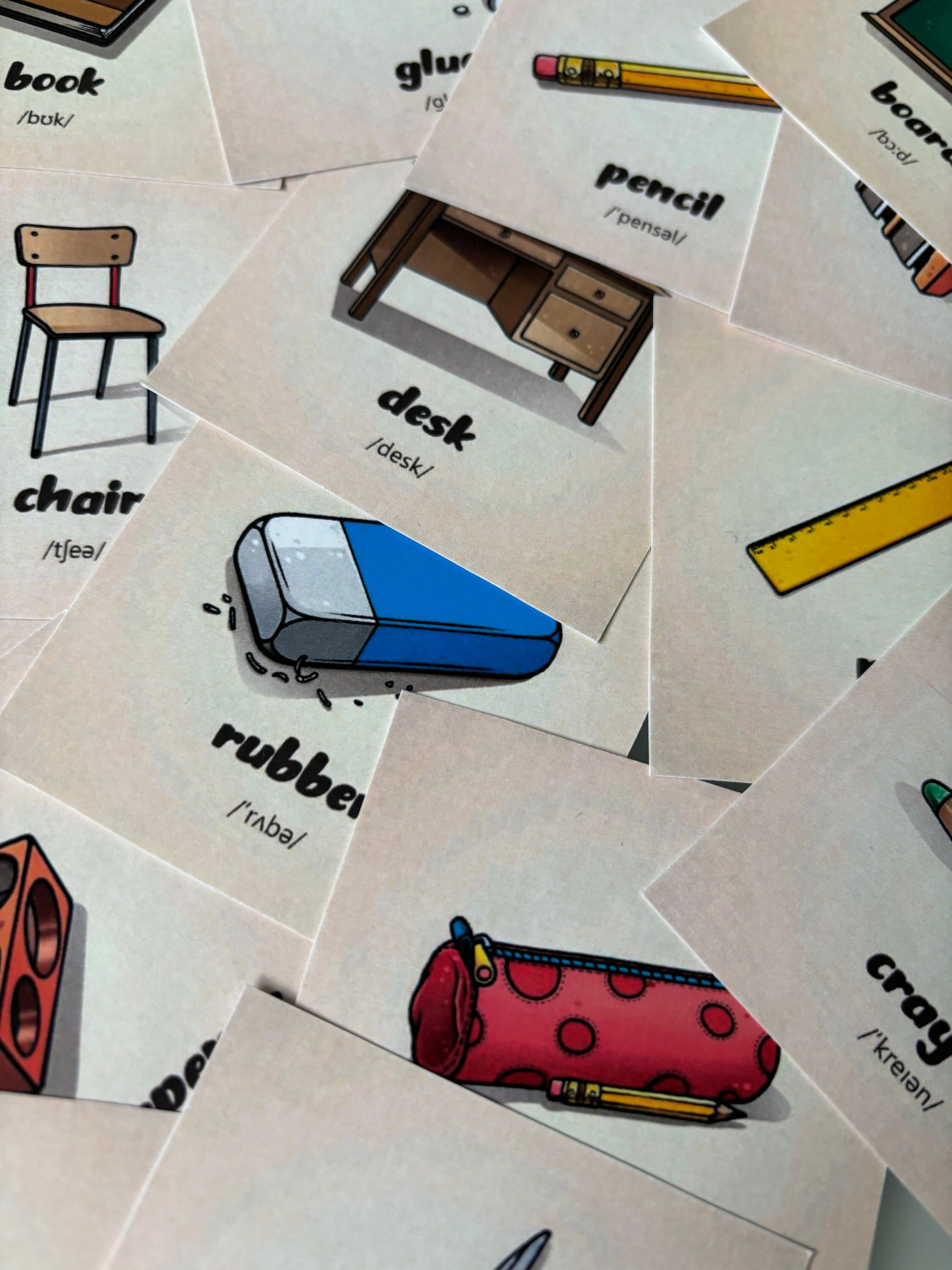 School Printable Memory Game | Memory Spiel | Matching Game | Teaching ...