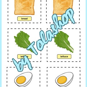 Make a Sandwich Preschool Homeschool Life Skill Activity Kids DIY Busy ...