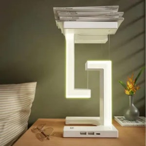 Wireless Charging Balance Lamp Floating Suspension LED Table Lamp for ...