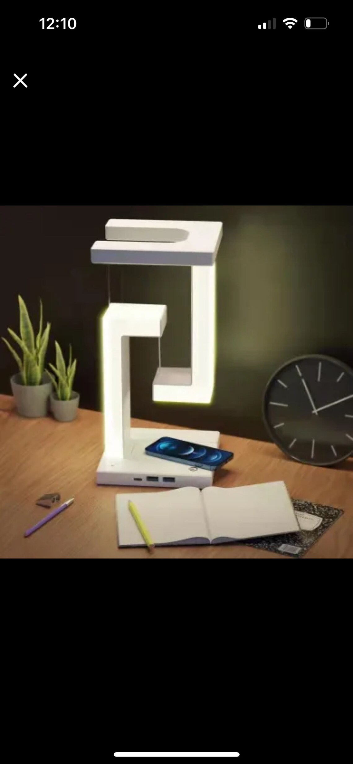 Wireless Charging Balance Lamp Floating Suspension LED Table Lamp for ...