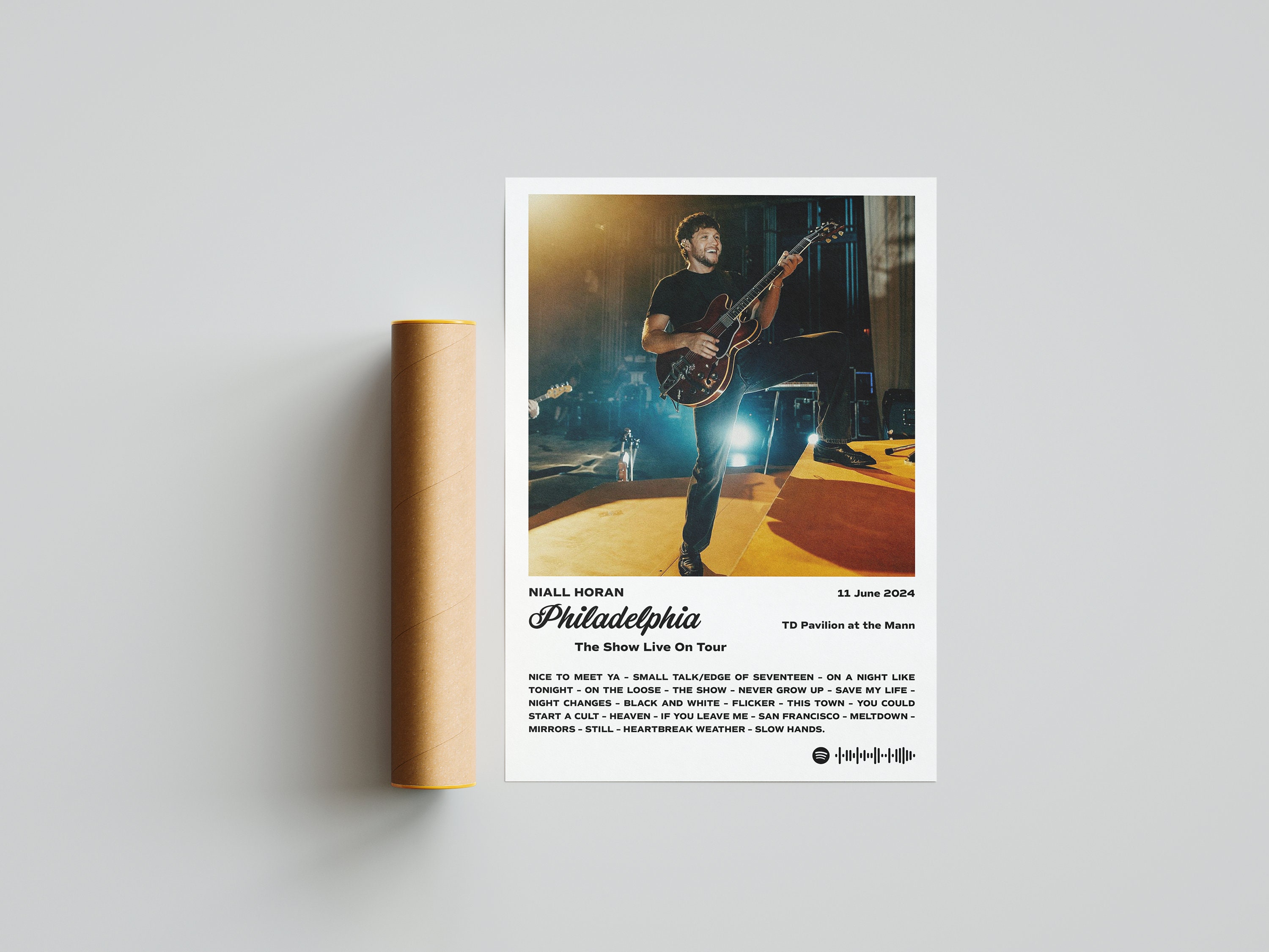 Niall Horan the Show Live on Tour Philadelphia TSLOT Setlist Digital ...