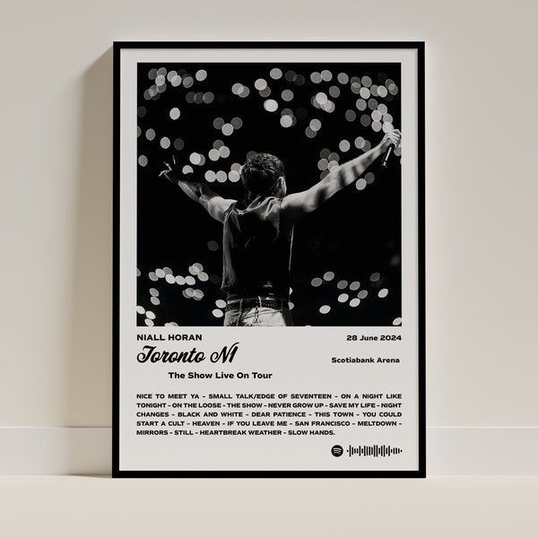 Niall Horan Show Poster - Etsy