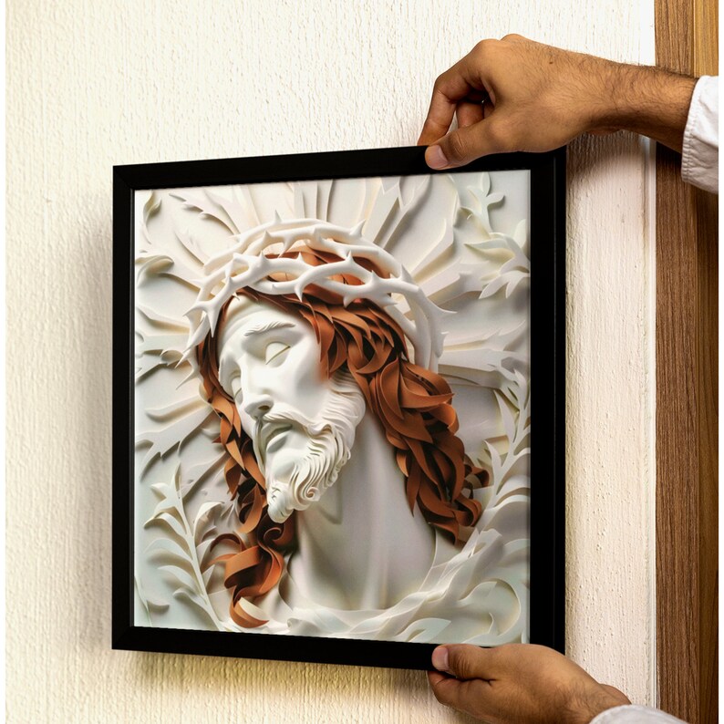 Jesus Christ Art Christian Gallery Catholic Frame Gifts Christ Wall ...