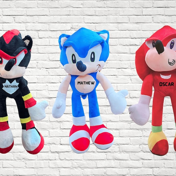 Shadow the Hedgehog Plushies - Etsy