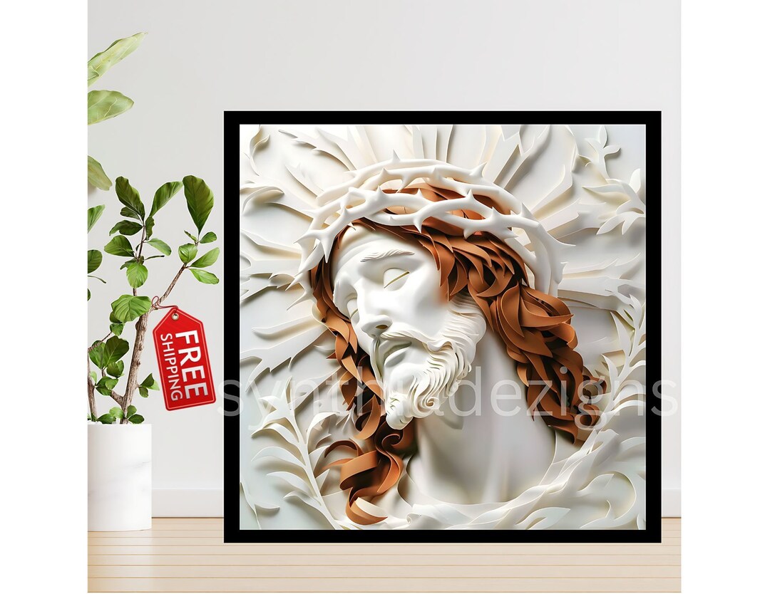 Jesus Christ Art/ Christian Gallery/ Jesus Picture/ Catholic Frame ...