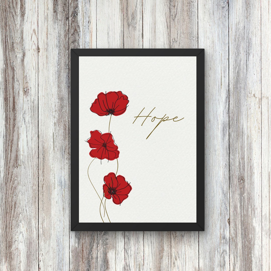 Sticaro Hope Motivational Wall Frames Inspirational Framed Quotes Wall ...