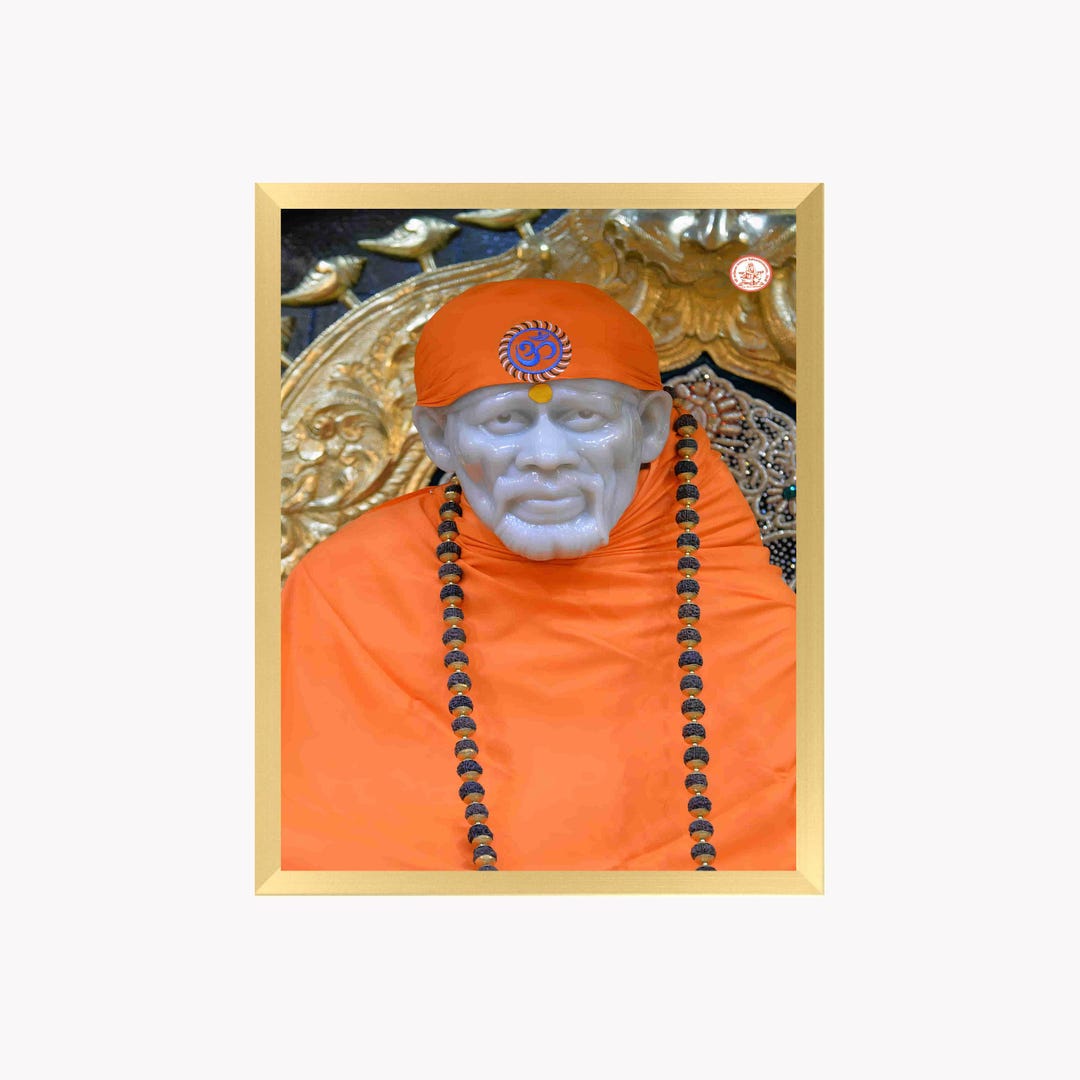 Sticaro | Premium Hindu Lord Sai Baba | Religious Framed Photo for Wall ...