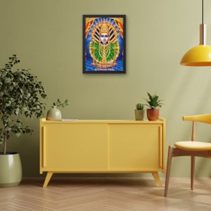 Sticaro | Premium Hindu Lord Renuka Yallamma God | Religious Framed ...