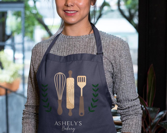 Customized Apron, Chef Printed Apron, Printed Apron, Printed Kitchen ...