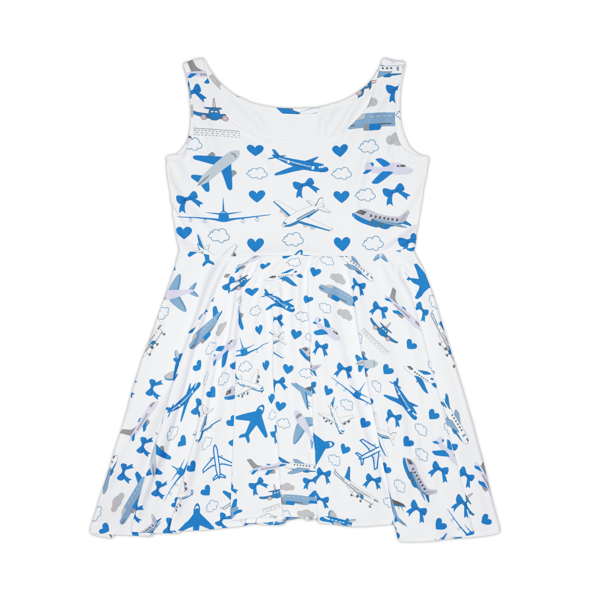 Airplane Pattern Women's Skater Dress AOP - Etsy