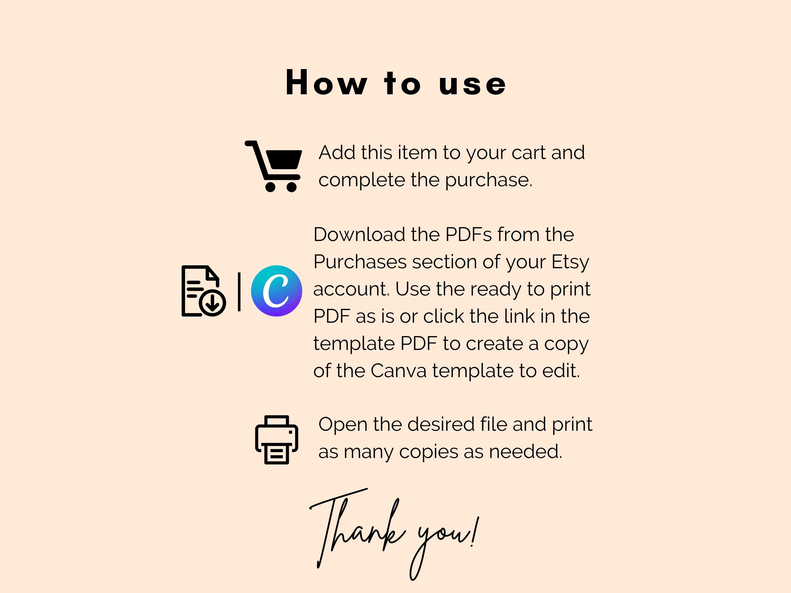 Book Club Agreement Contract | Printable and Editable Canva Template ...