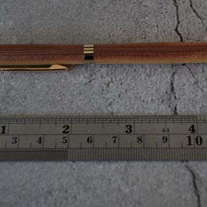 Handmade Slimline Gold Pen Made From Florida Cedar Wood #022 - Etsy