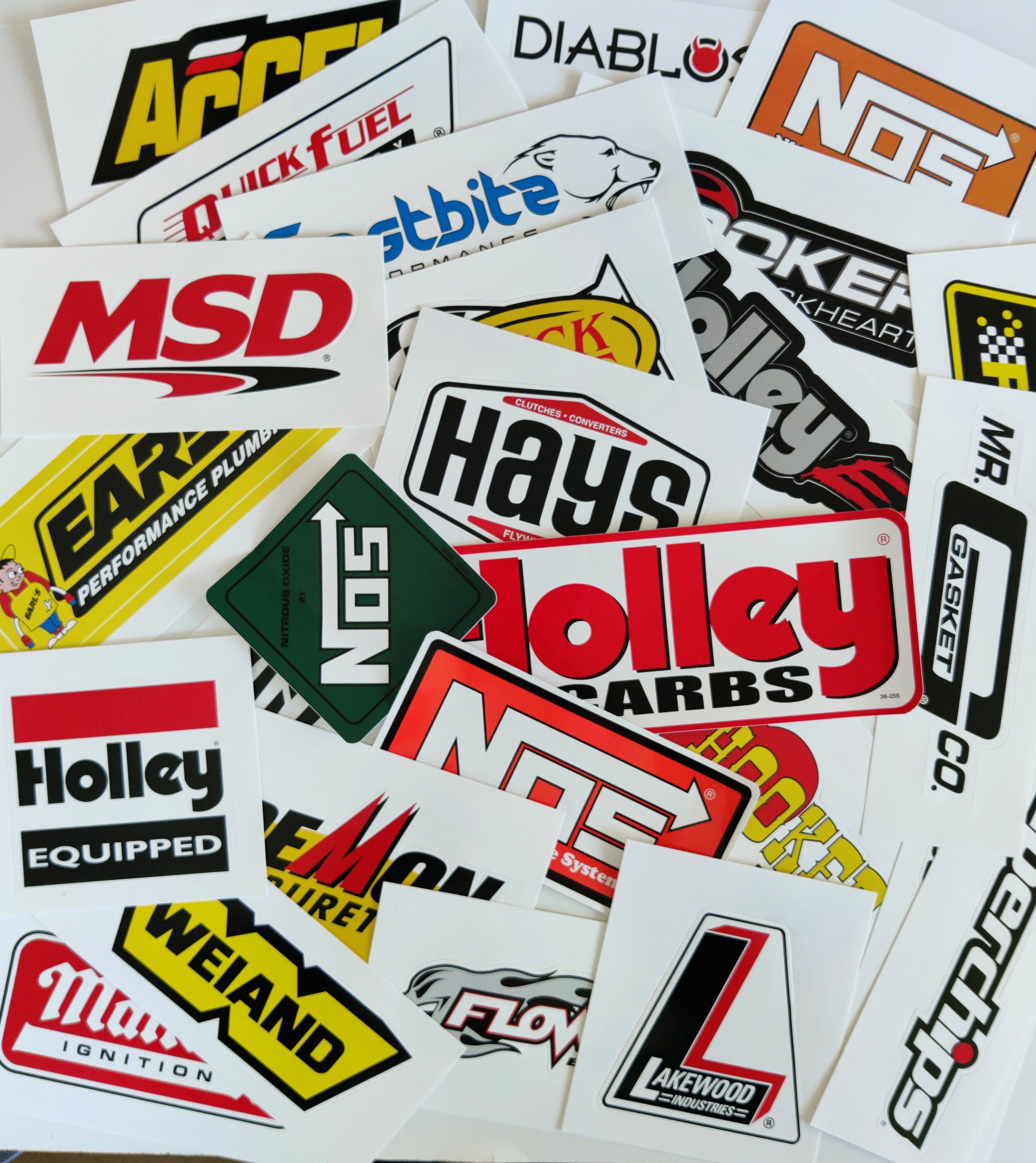 Beer Fridge Pack 36 Drag Race & Hot Rod Vinyl Decals. Includes ...