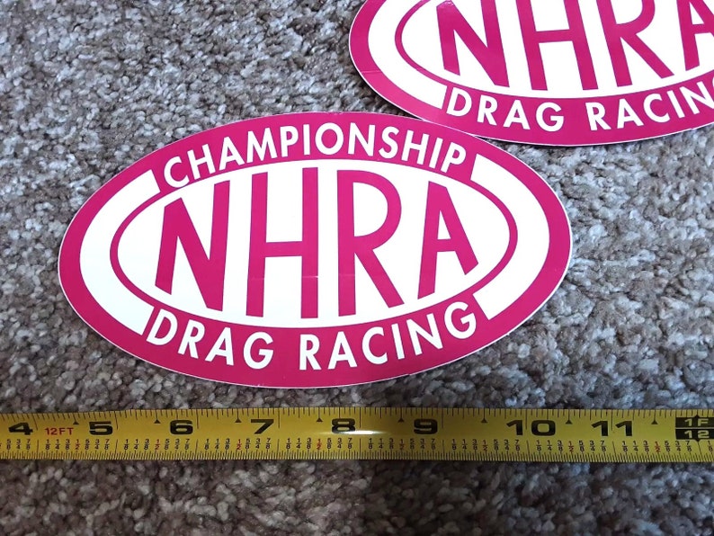 NHRA Pink Awareness Racing Decals Stickers Rat Rod Outlaw Nascar - Etsy