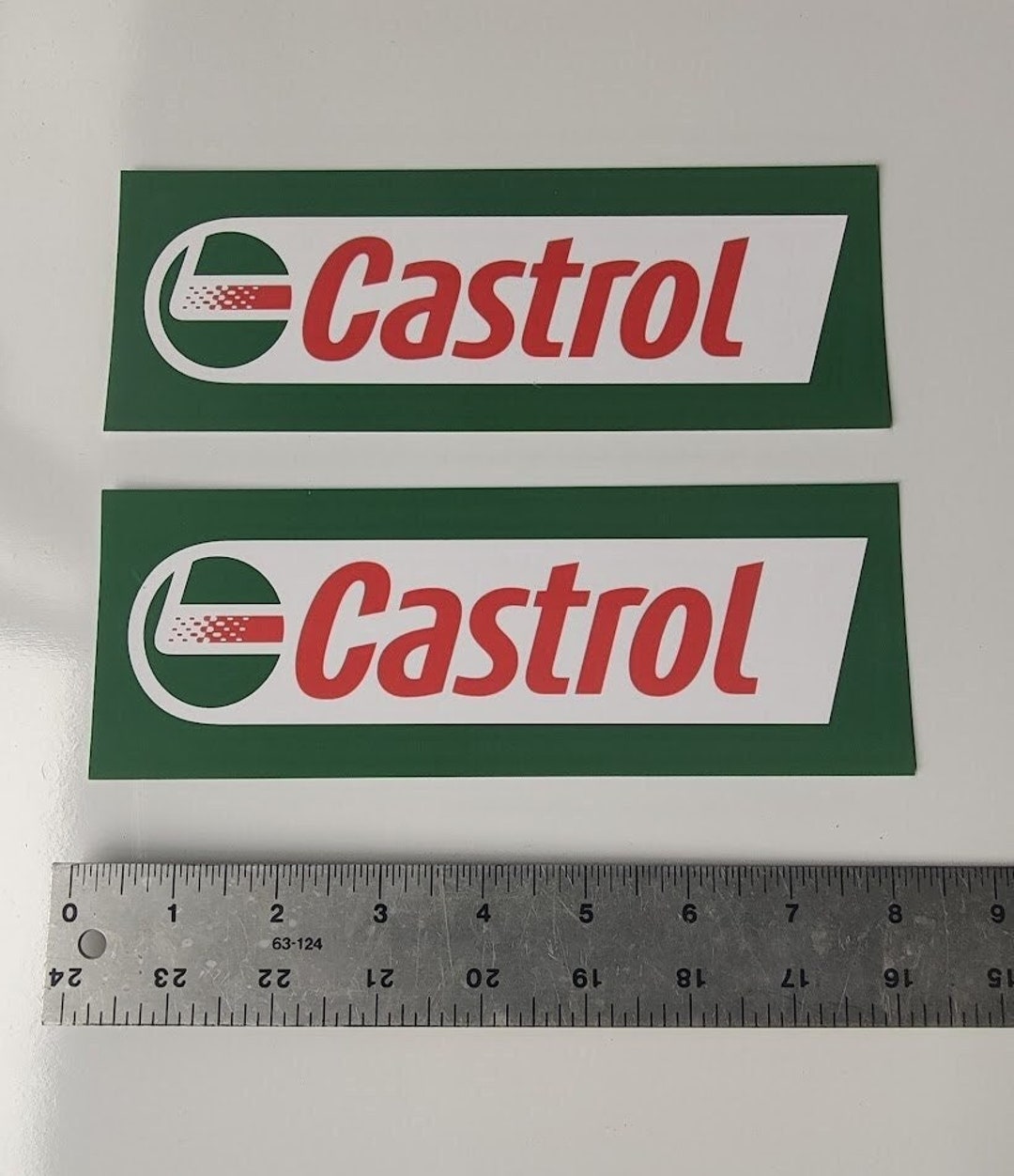Vintage Castrol Racing Decals Stickers NHRA Nascar GTX John Force ...