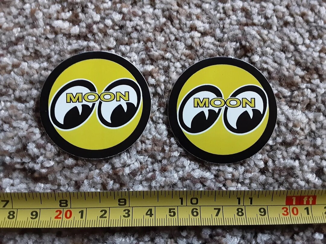 MOON Eyes Vintage Mini Racing Decals Stickers NHRA Hot Rod Rat Rod ...