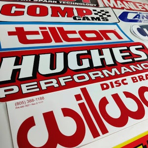 Vintage and Various Racing Decals Stickers NHRA NASCAR Street Outlaws ...