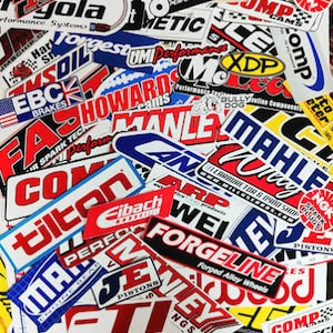 Vintage and Various Racing Decals Stickers NHRA NASCAR Street Outlaws ...