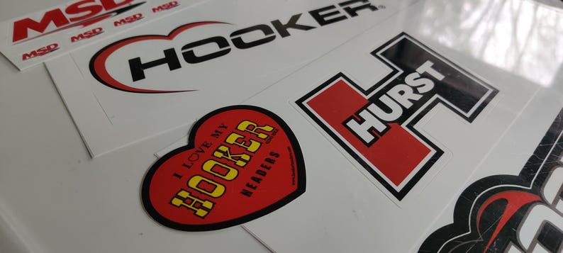 10+ Decal Pack Quality Mix of Vintage Style and Classic Decals NHRA ...