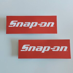 Snap on Tools Vinyl Decals Racing Tool Box Stickers Large Rare - Etsy ...