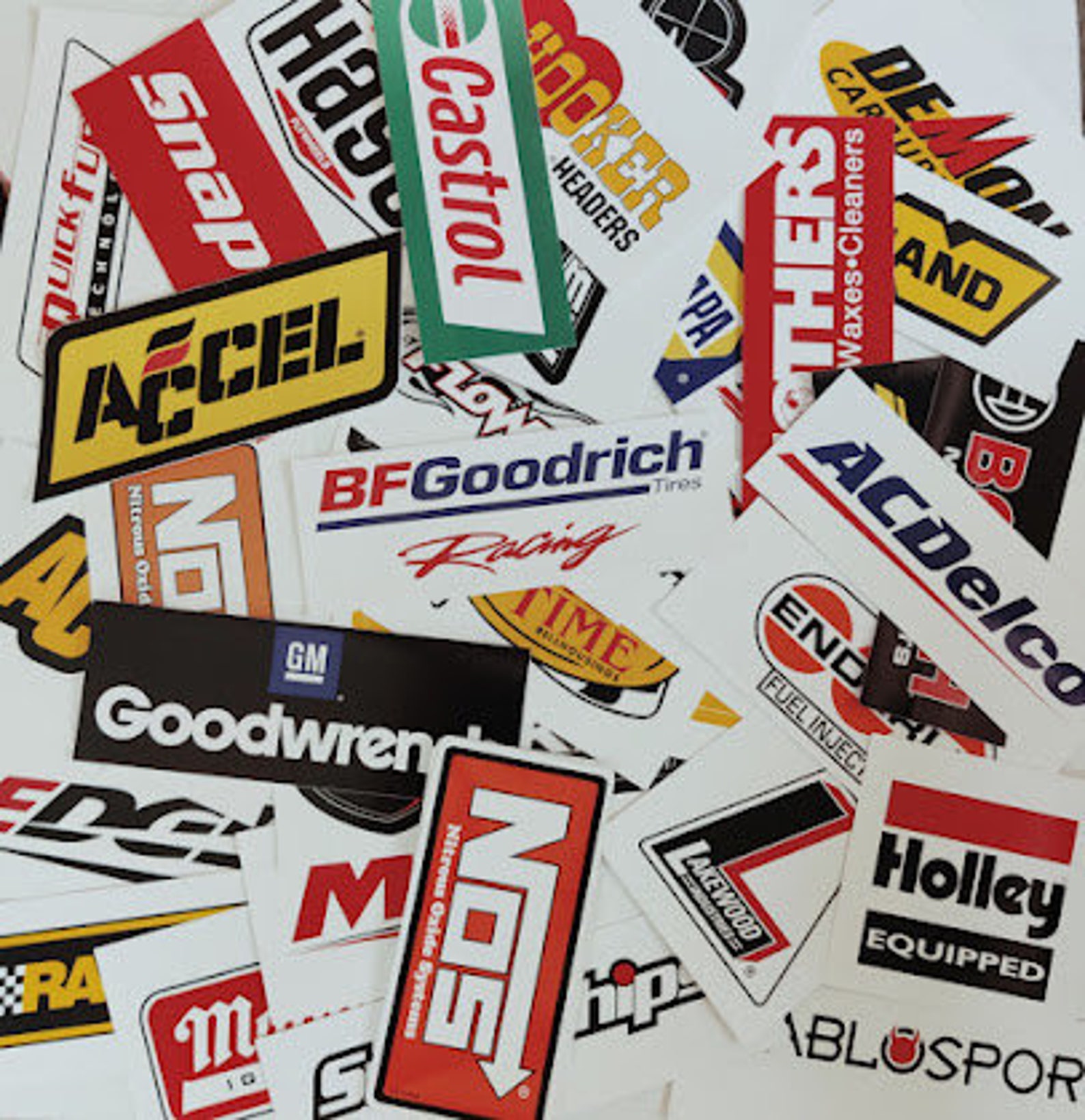 Vintage and Various Racing Decals Stickers NHRA NASCAR Street Outlaws ...