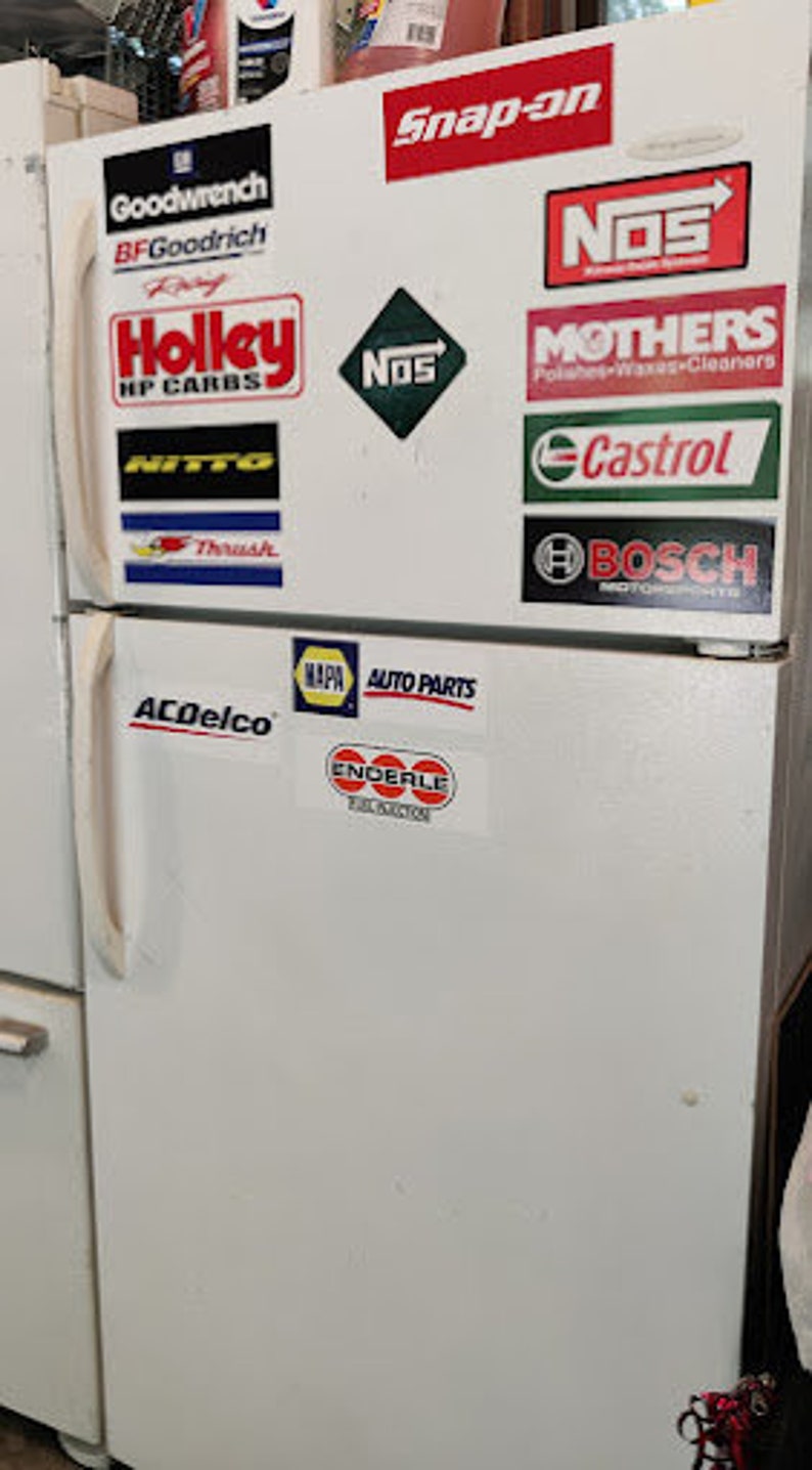 Vintage Racing Car Decals Stickers NHRA Nascar Capps Tool Box Free ...